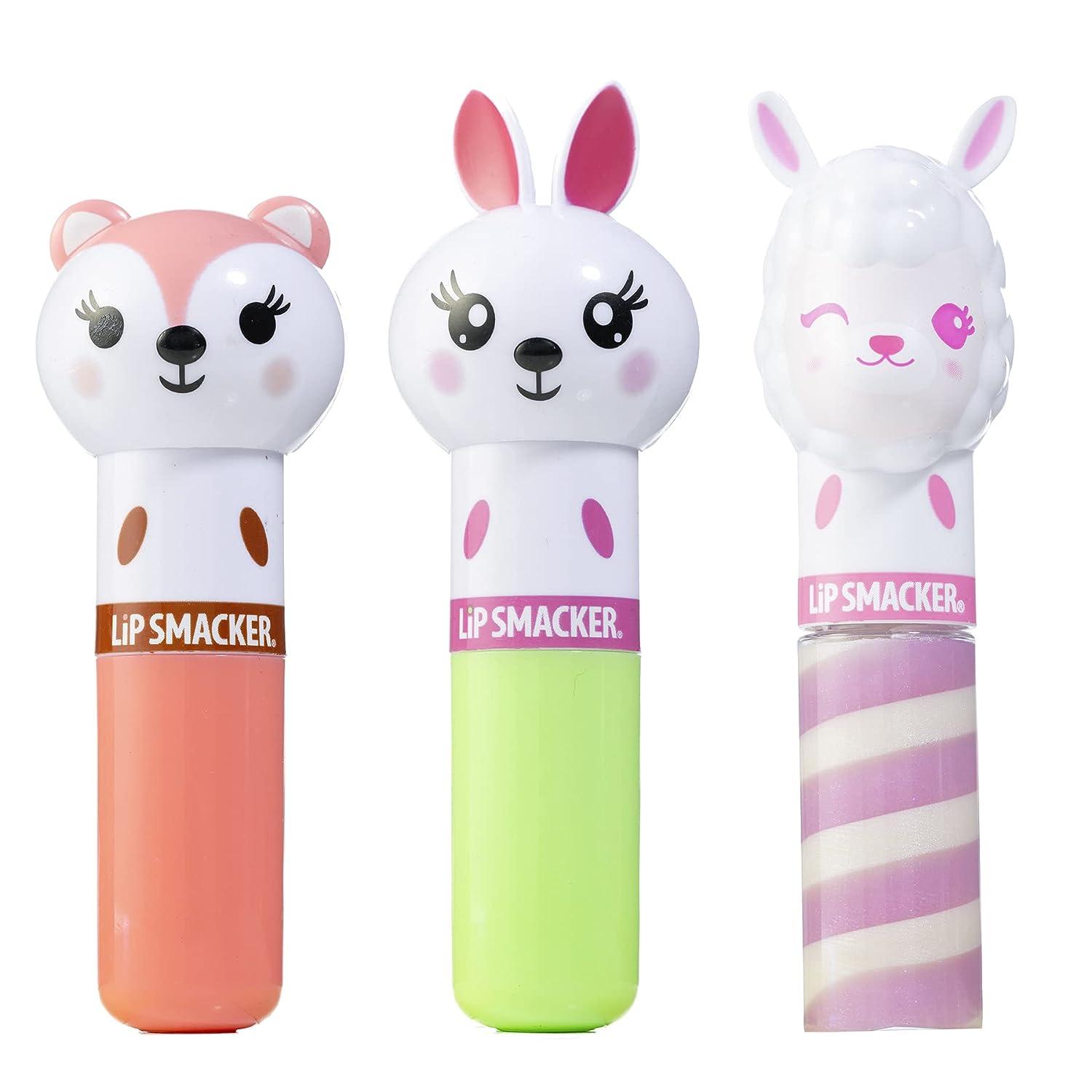 Lip Smacker Lippy Pals Set - Unicorn, Panda, Kitten, Foxy Apple, Hoppy ...