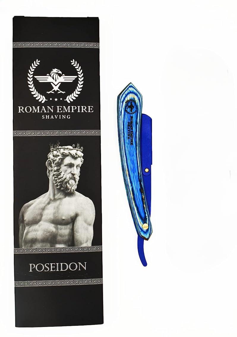 Roman Empire Shaving Poseidon Razor | Professional Men's Razor for ...