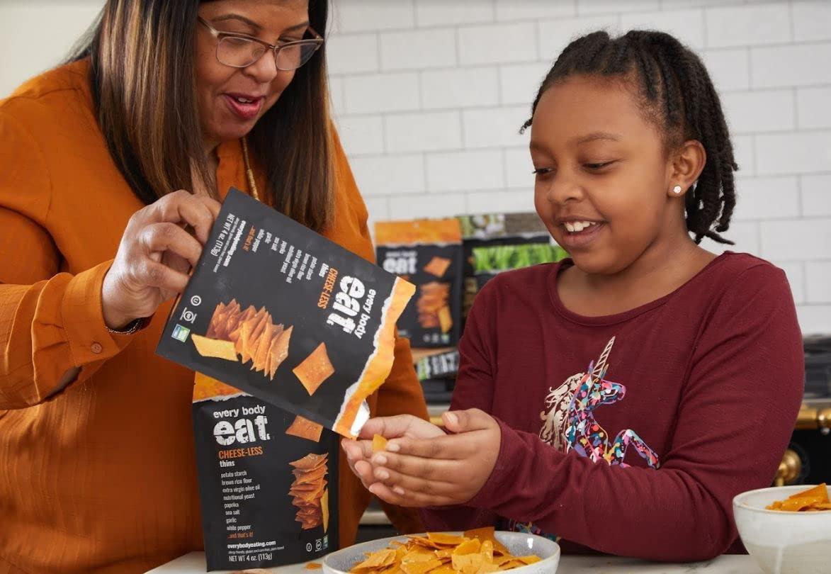 Every Body Eat Cheese-less Snack Thins - Gluten & Dairy Free Vegan ...