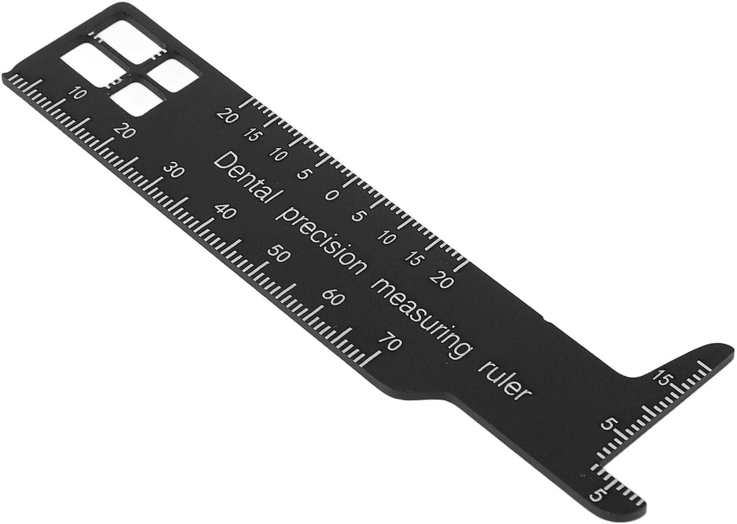 Metal Braces Measuring Ruler | Dual-Sided Oral Measuring Tool for ...
