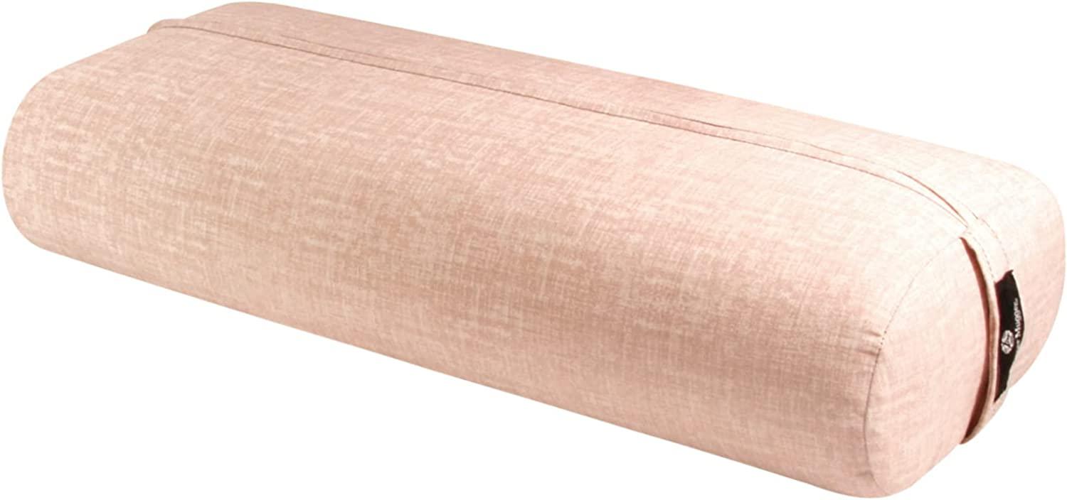 Hugger Mugger Standard Yoga Bolster - Firm Core, Soft Surface ...