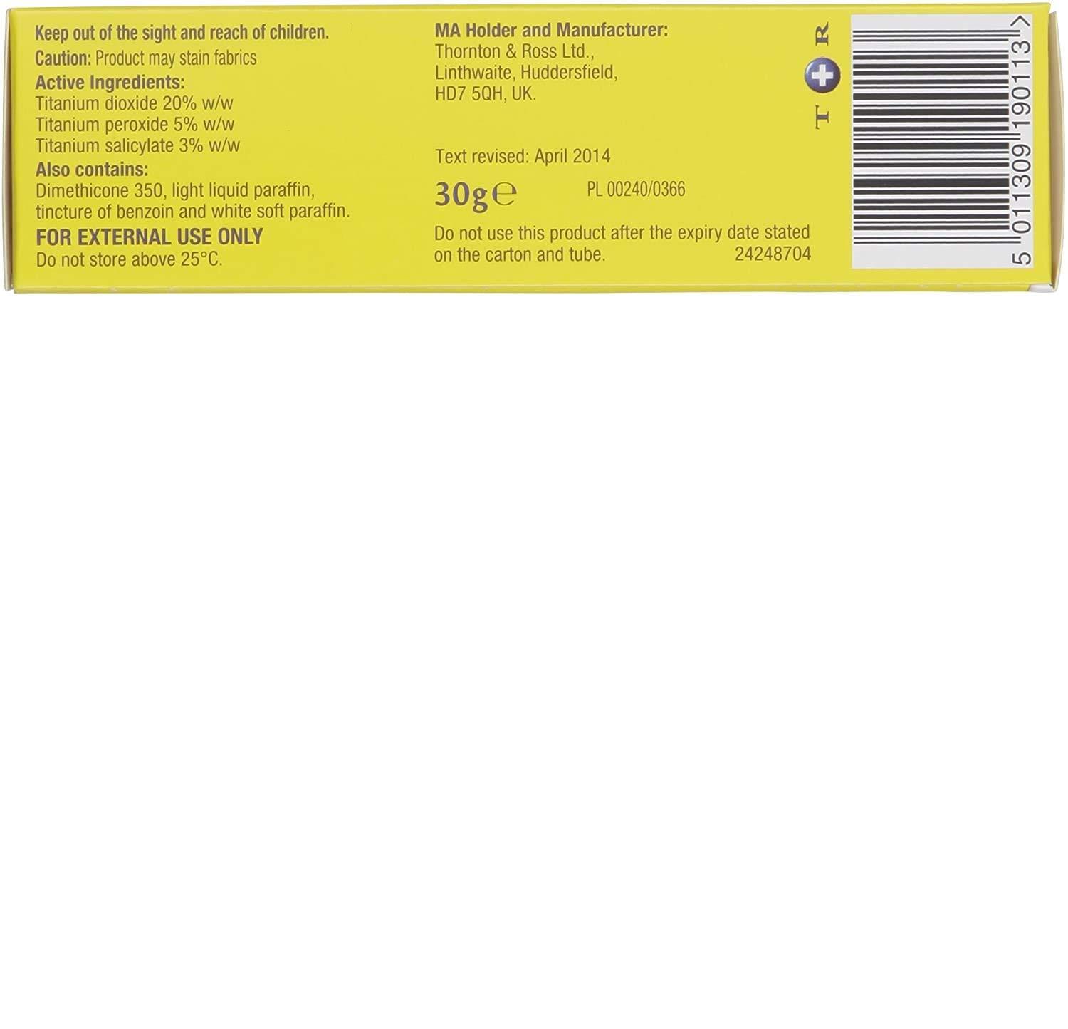Metanium 6 X Nappy Rash Ointment 30g - Fast-Acting Relief for Baby's ...