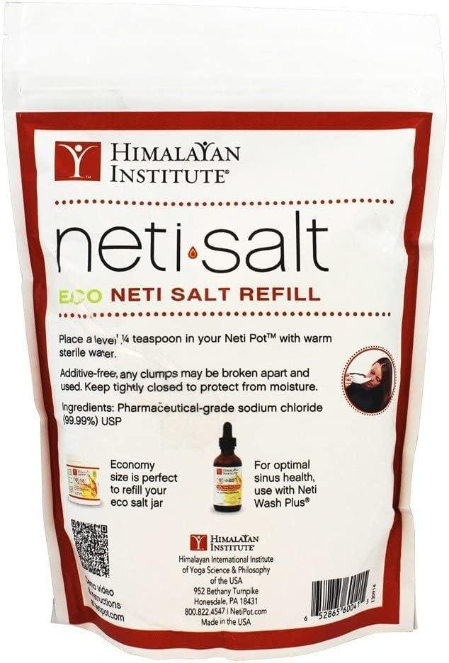 Himalayan Chandra Neti Pot Salt 1.5lb - Pack of 1 | Natural Nasal ...