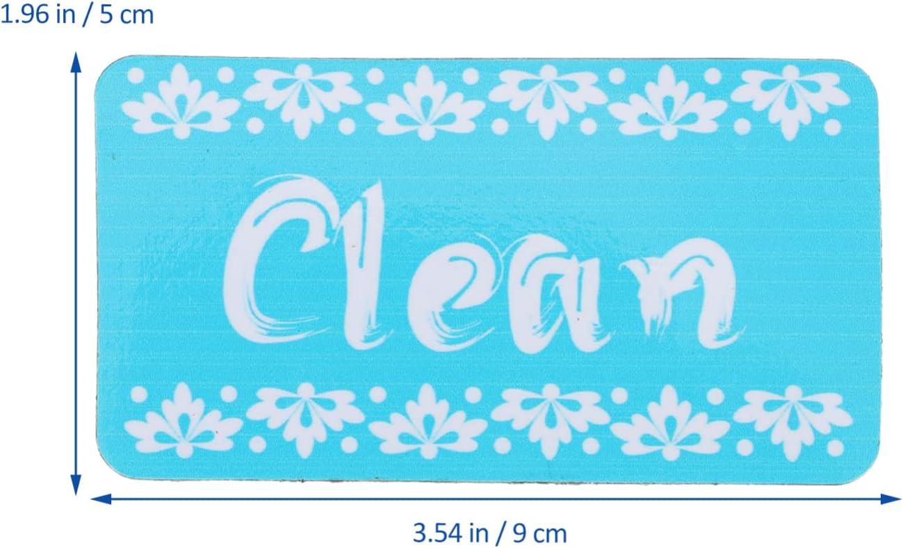 1pc Clean Dirty Indicator Magnetic Indicator Sign Reversible Clean Sign ...