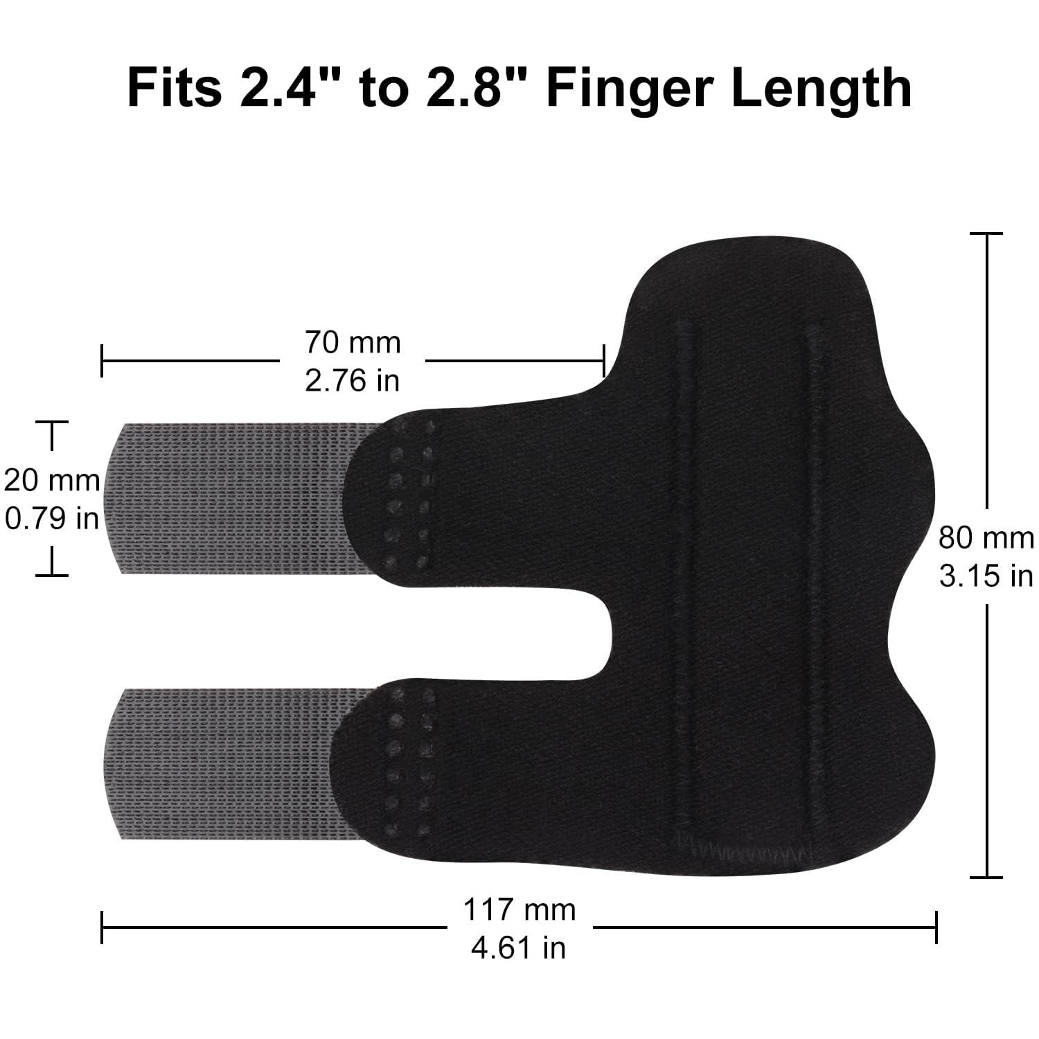 Supegar Finger Rail 4-Pack - Adjustable Reusable Trigger Finger Support ...