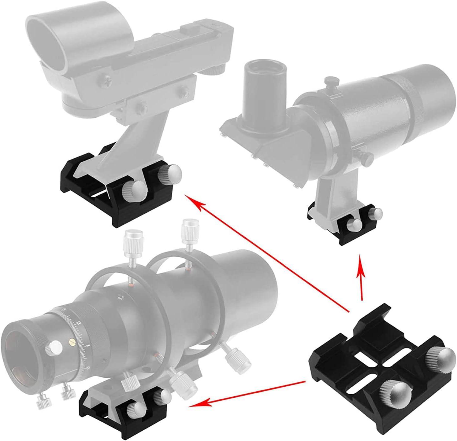 Alstar Universal Dovetail Base for Finder Scope - Easy Installation for Green Laser Pointer ...