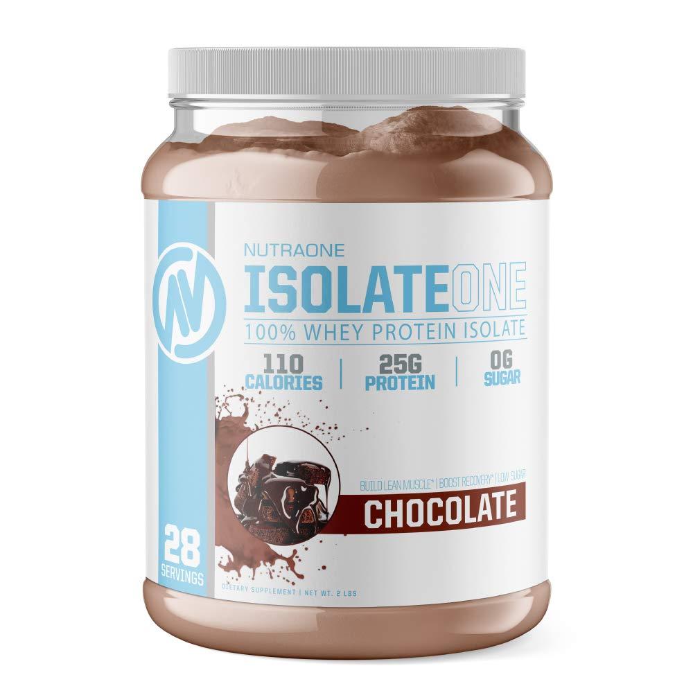 IsolateOne Whey Isolate Protein Powder by NutraOne â 100% Pure Whey ...