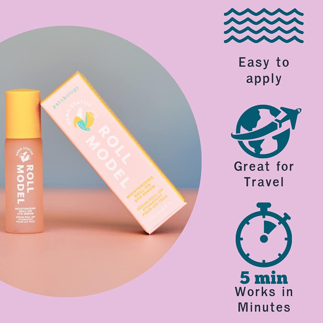 Patchology Quartz Under Eye Roller | Roll Model Moisturizing Serum with ...