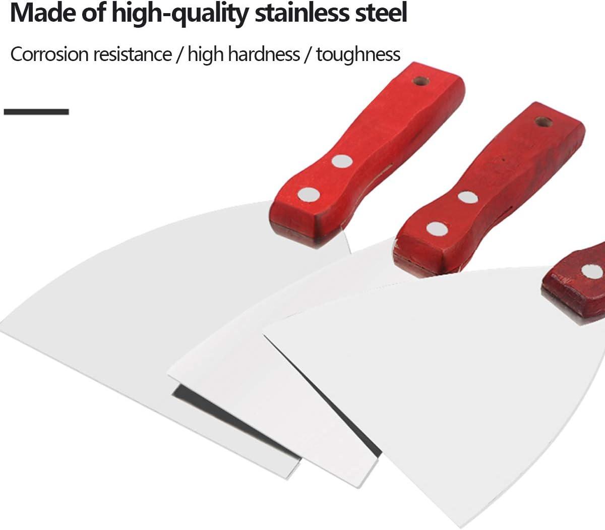 Buy LQSSA 6-Part Putty Messer Multi Tool Set - Wall Scraper & Drywall ...