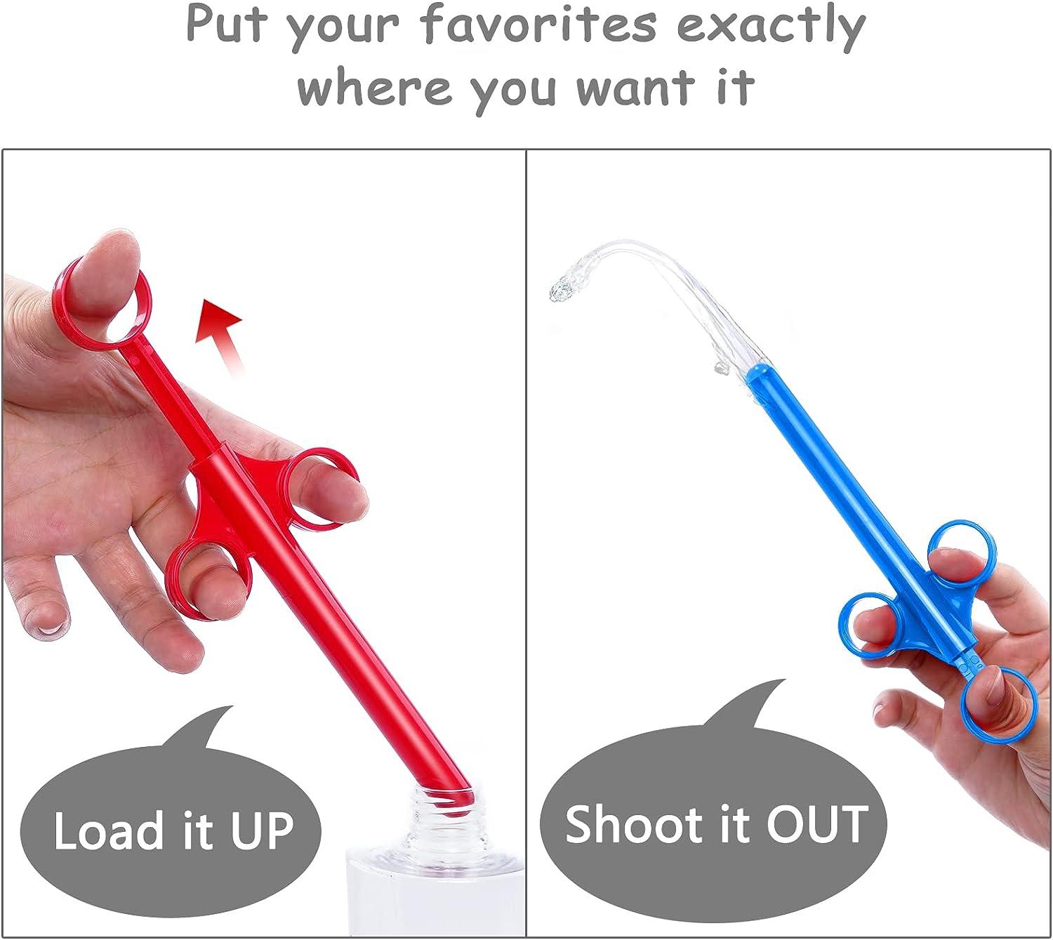 Lube applicator for Women Men with Smooth Rounded tip & Cap No Sharp ...