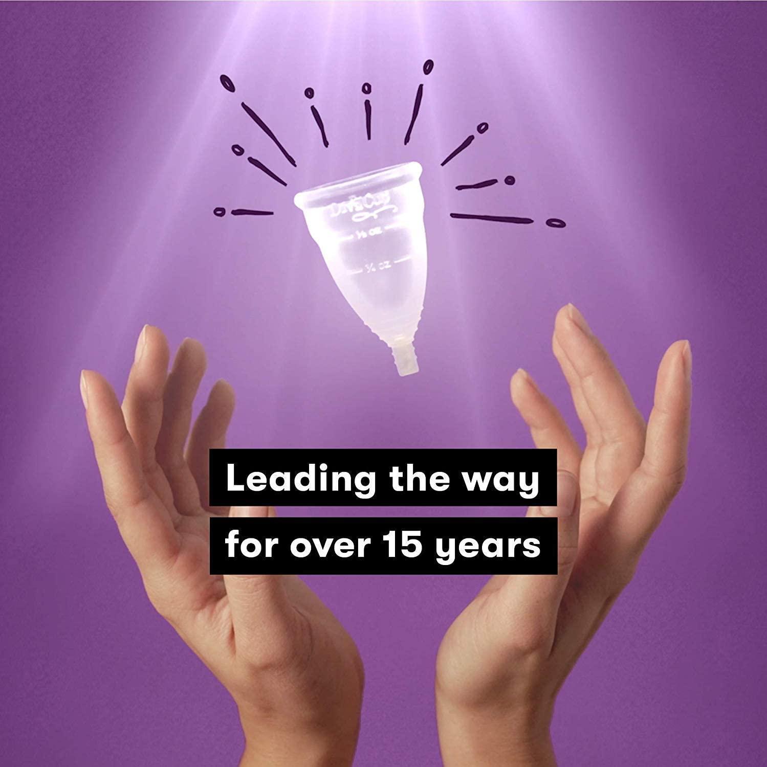 DivaCup Model 0 - BPA-Free Reusable Menstrual Cup | Leak-Free, Eco ...