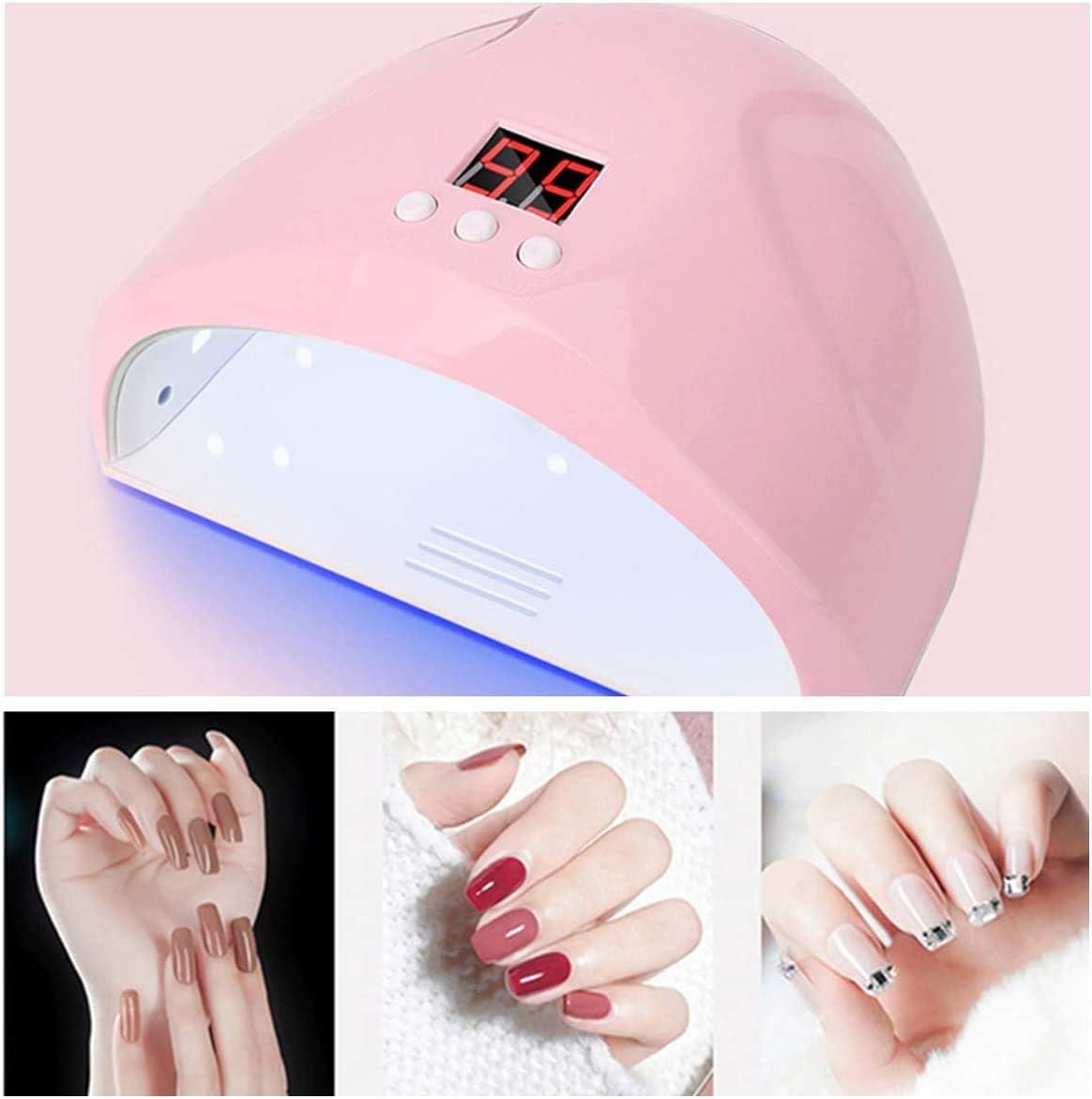 Mini 36W UV Nail Lamp with LED Display and Timer Setting - Portable ...