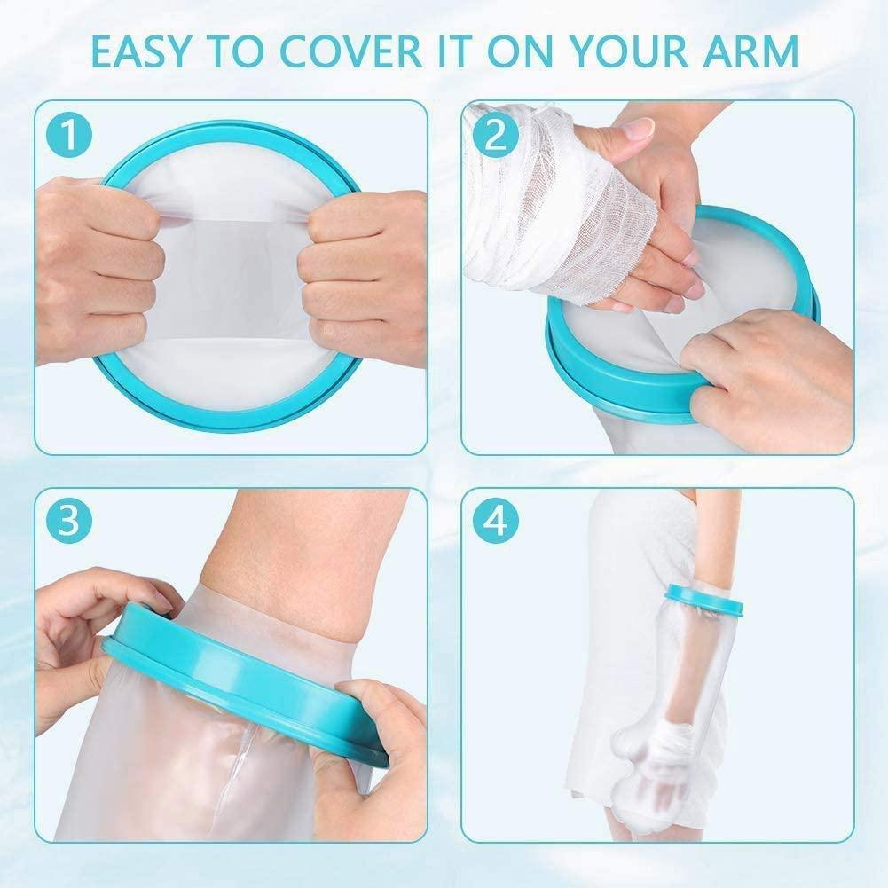 Waterproof Arm Cast Cover for Shower Bath - Reusable Cast Protector ...