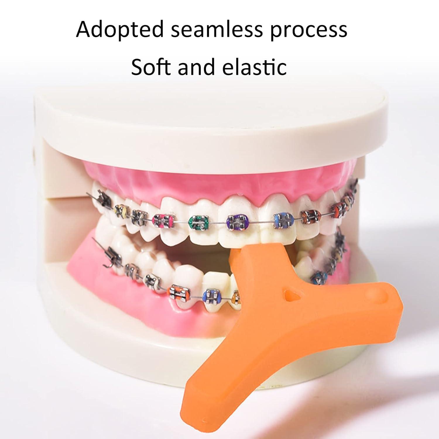 Orthodontic Chewies | Y-Shaped Aligner Bite Chewies | Orange Flavor ...