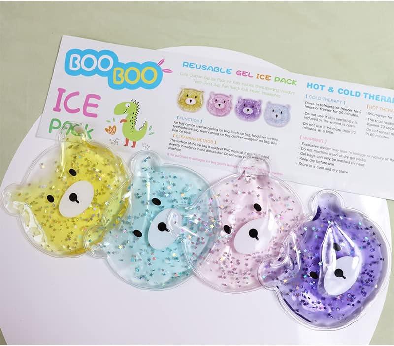 Reusable Kid-Friendly Boo Boo Ice Pack - Hot Cold Therapy for Fever ...