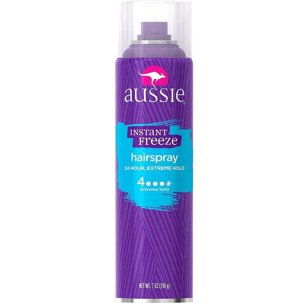 Aussie Instant Freeze Spray Aerosol - 7 oz | Strong Hold Hair Styling ...