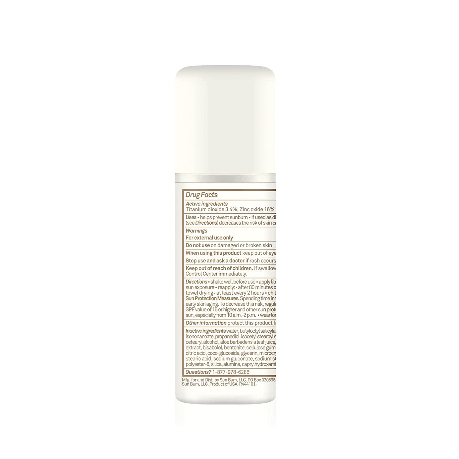 Sun Bum SPF 50 Mineral Sunscreen Roll-On - Vegan, Reef Friendly ...