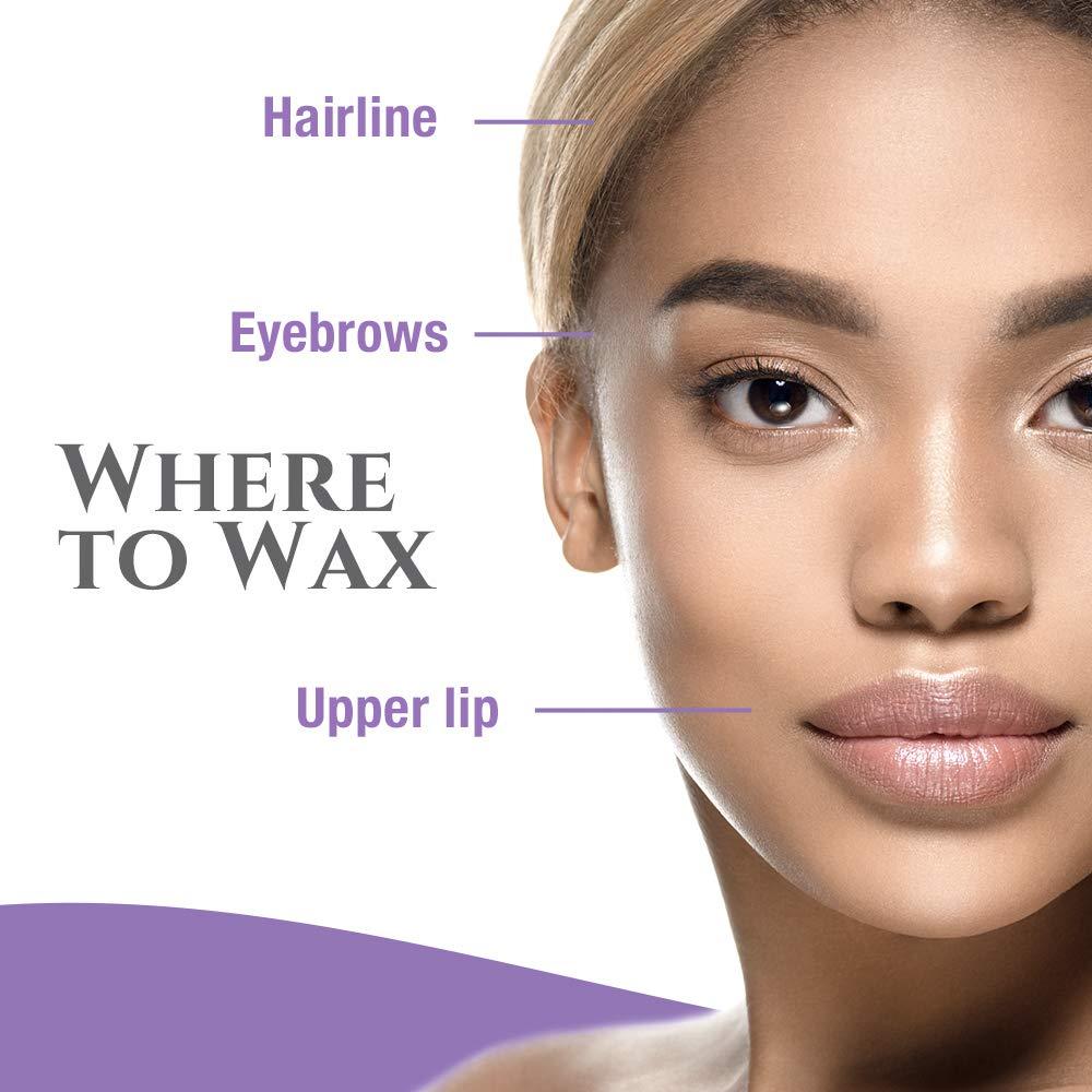 Satin Smooth EZ Grip Non-Woven Contour Facial Waxing Strips | Ideal ...