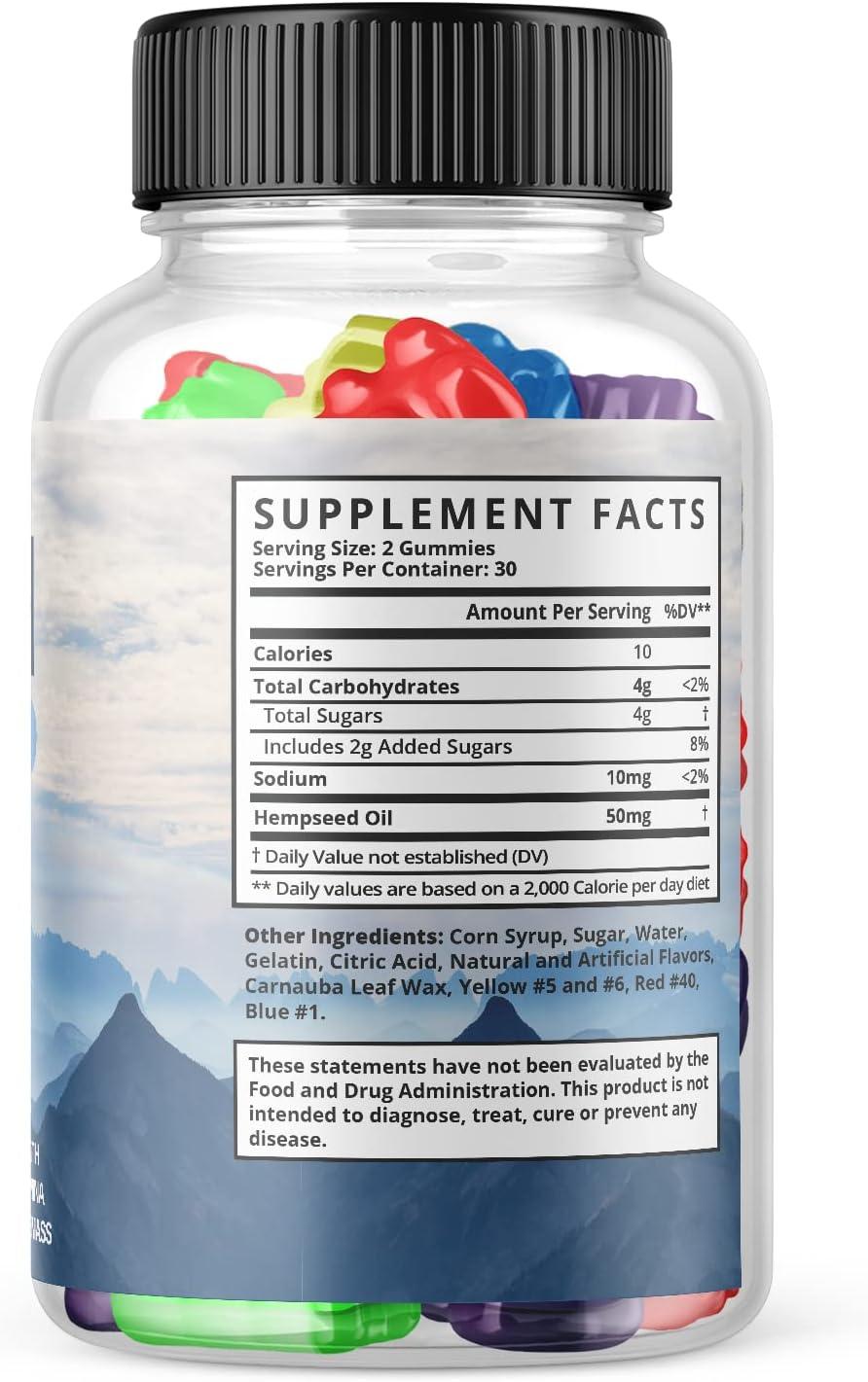 True North Hemp Gummies with Hemp Extract - Advanced Multivitamin ...