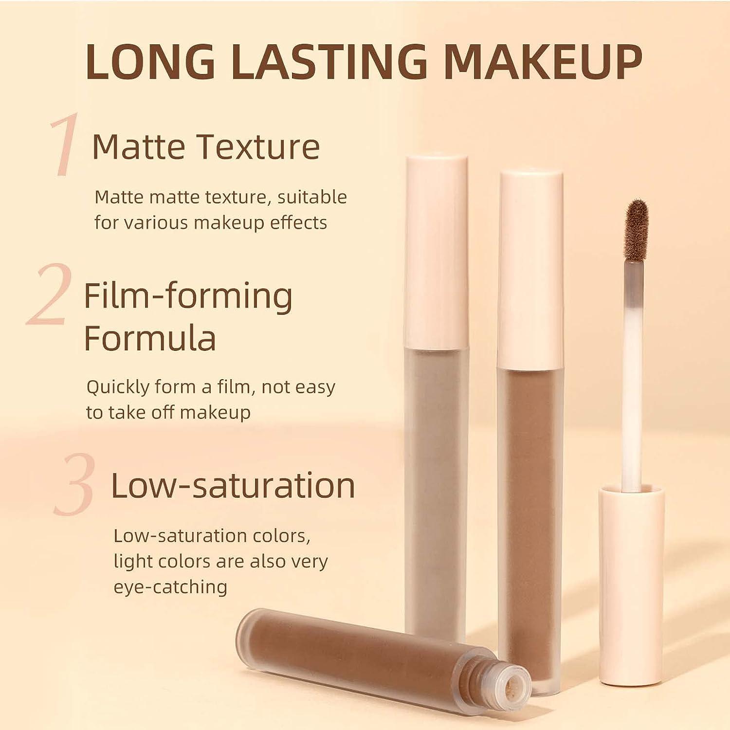Matte Pink Liquid Eyeshadow Primer - Waterproof & Long Lasting | Smudge ...