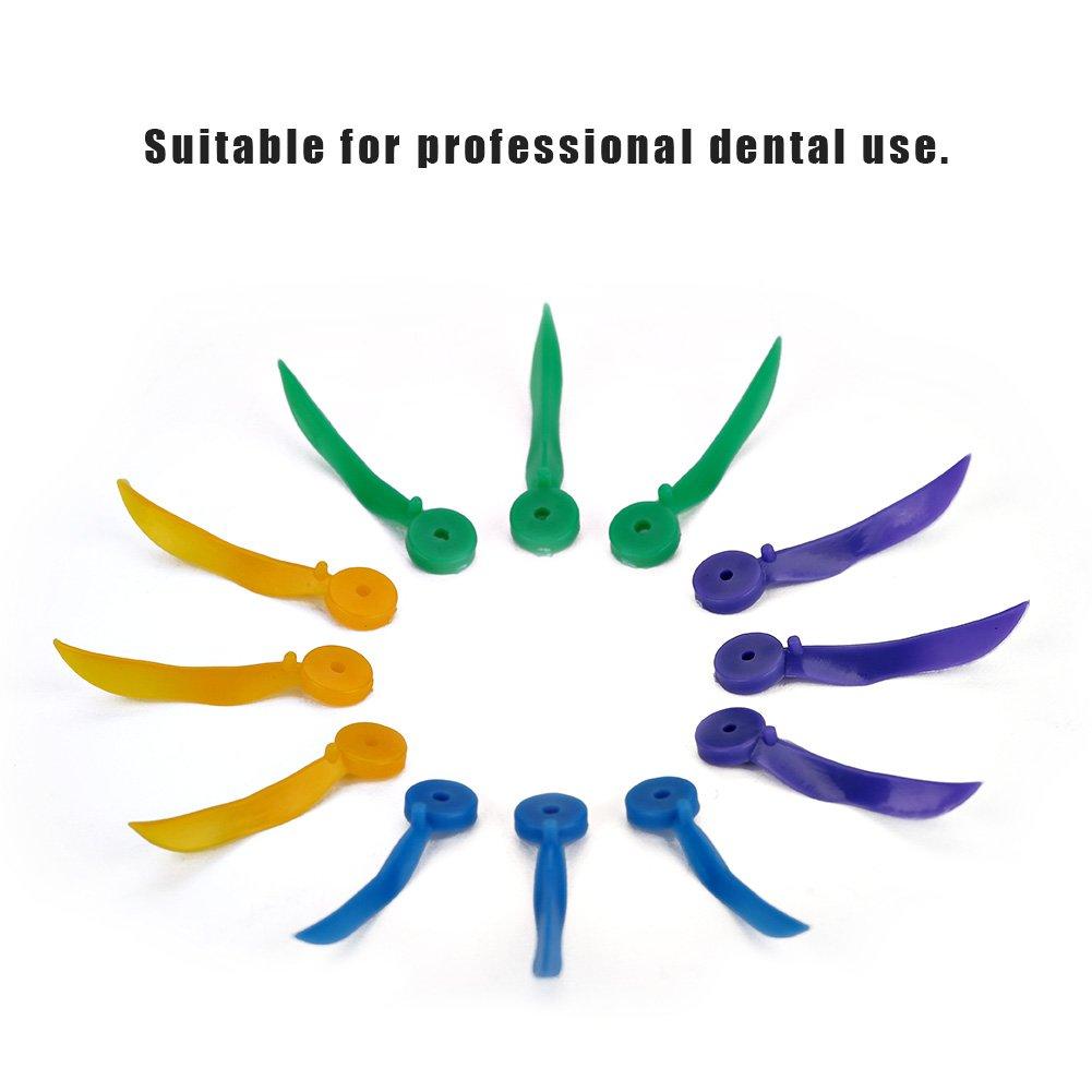 Disposable Dental Wedges 400 Pack - Wavy Poly Wedges with Holes 4 ...