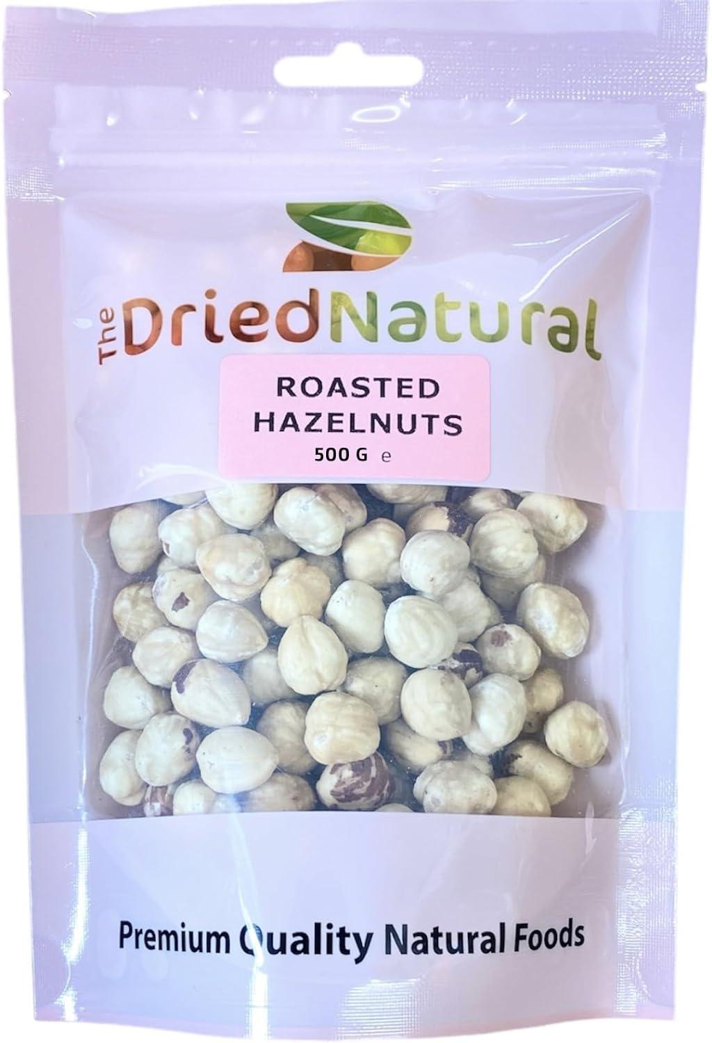 HazelNuts Roasted Blanched Whole Unsalted 1 KG- Premium Quality- The ...