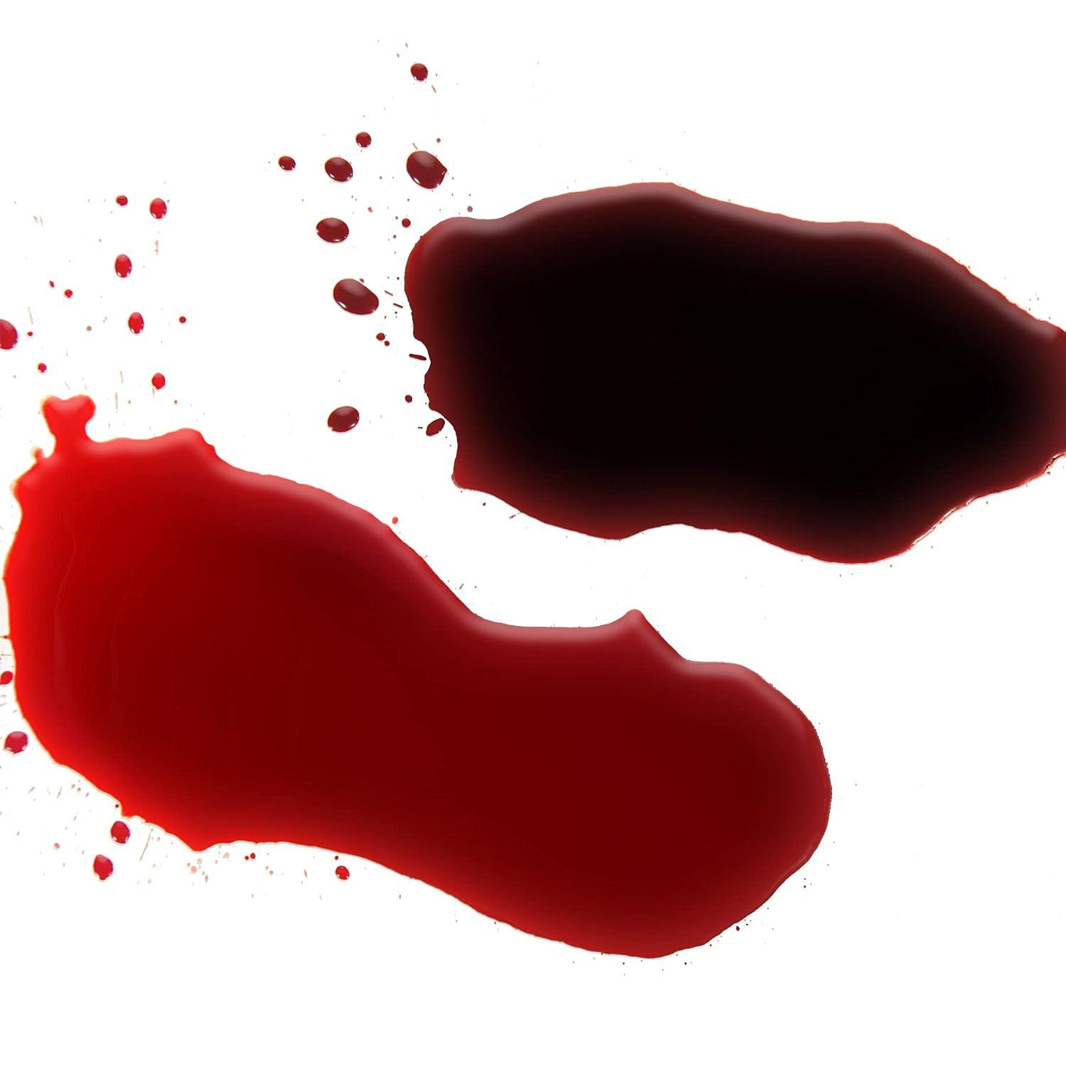 2 PCS Fake Blood Spray 2.1oz - Washable Halloween Liquid Blood Paint ...