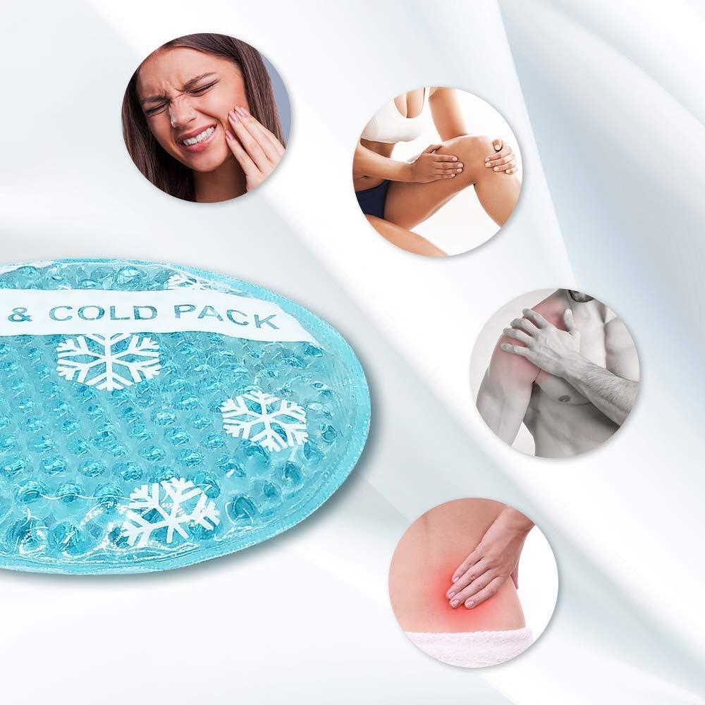 Reusable Small Gel Bead Ice Pack for Hot and Cold Therapy - Pain Relief ...