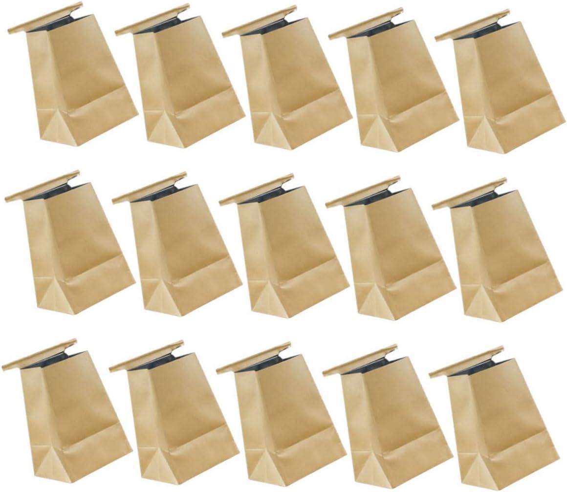 Disposable Vomit Bags 75 pcs - Light Brown Travel Kraft Paper Bags ...