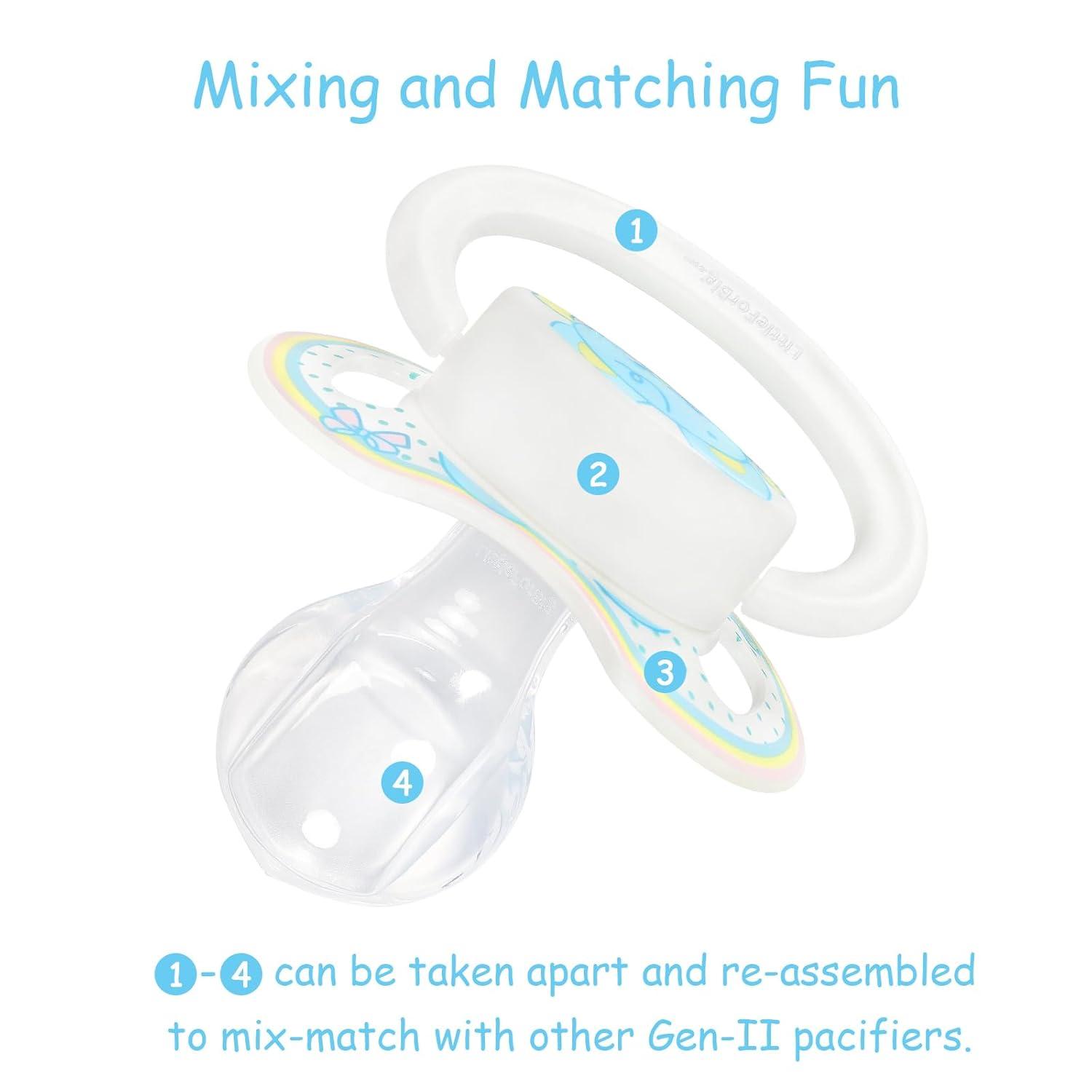 Buy LittleForBig Large Shield Pacifier II - Adult Size Baby Elephant ...