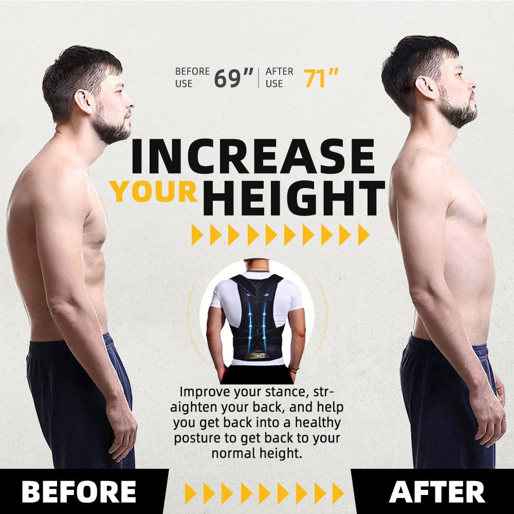 ZSZBACE Posture Corrector - Adjustable Back Straightener for Women and ...