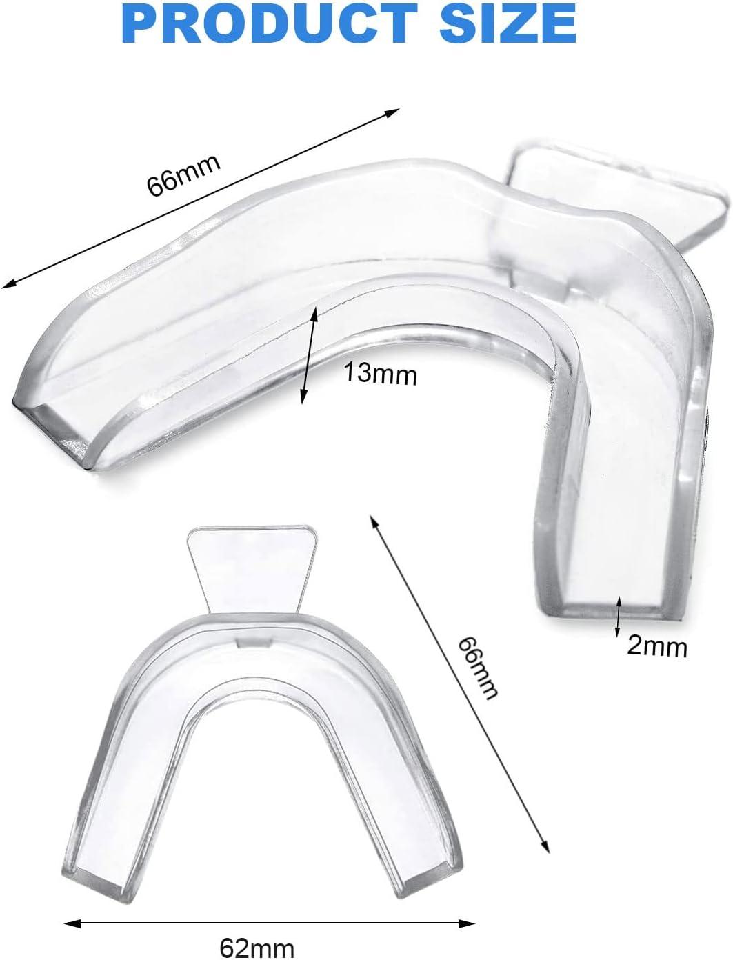 VIKSAUN 10-Piece Teeth Whitening Mouth Trays for Grinding, Snoring ...