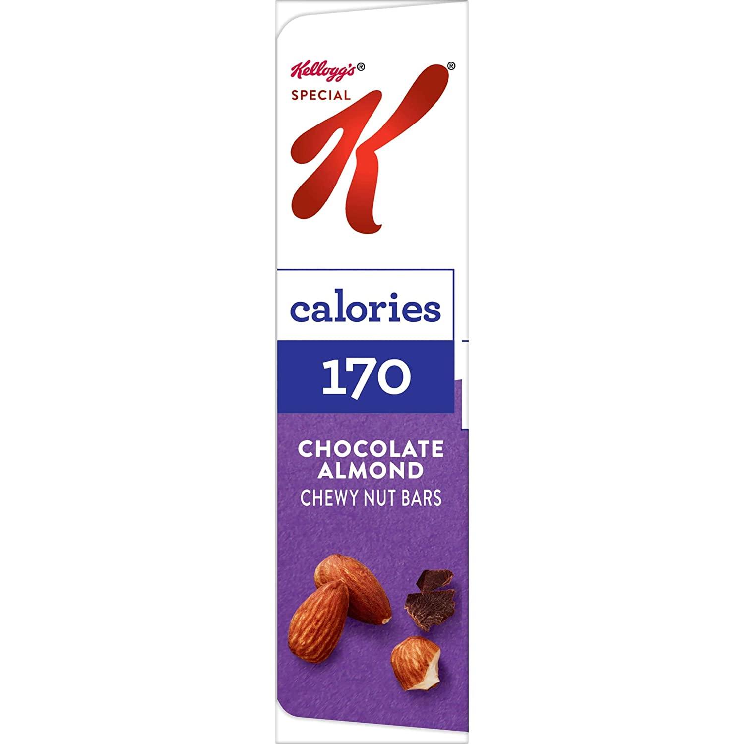 Kellogg's Special K Chewy Nut Bars - Gluten-Free Chocolate Almond ...