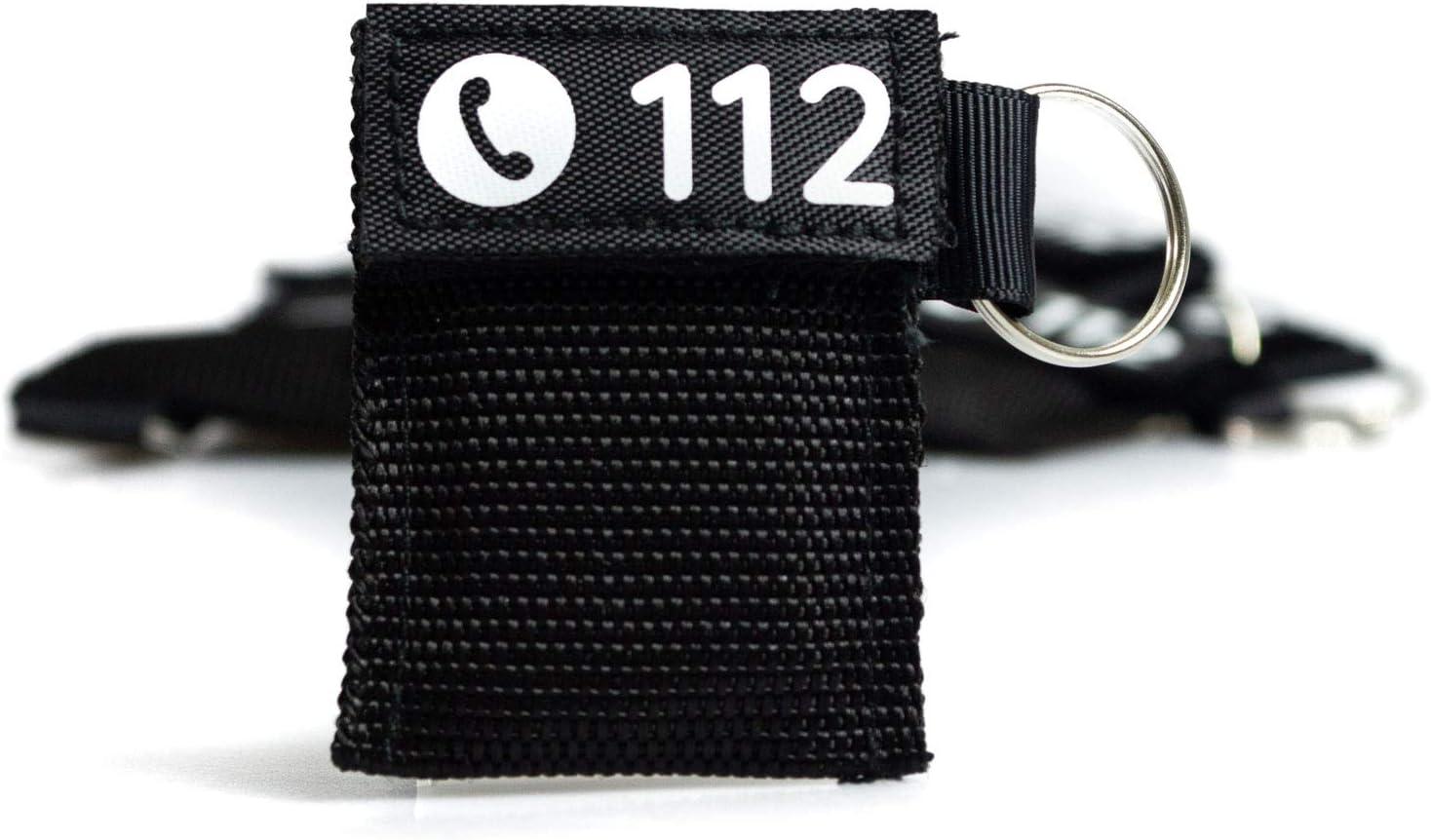 Beating Mask Key Trailer DIN 13154 - CPR Mask in Red or Black | Flexeo ...