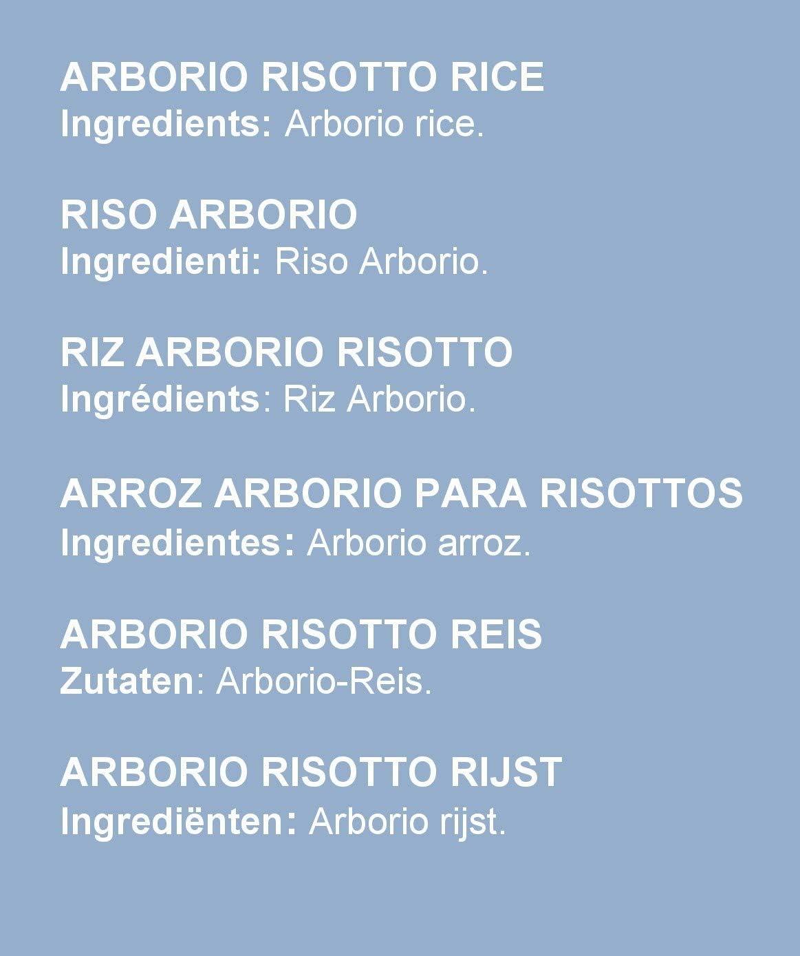 Fontana Formiello Arborio Risotto Rice 1kg - Premium Italian Rice for ...