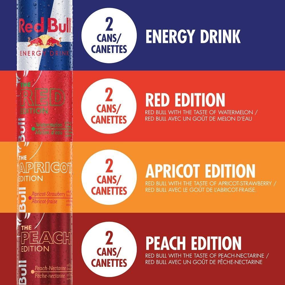 Red Bull Energy Drink Variety Pack 250ml (8pk) | Buy Now with Express ...