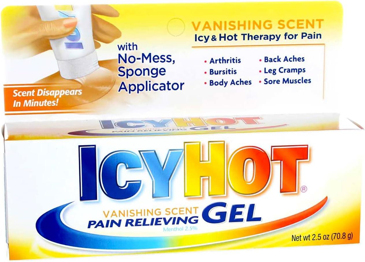 Icy Hot Vanishing Pain Relief Gel 2.5oz - Fast-Acting Pain Relief | Buy ...