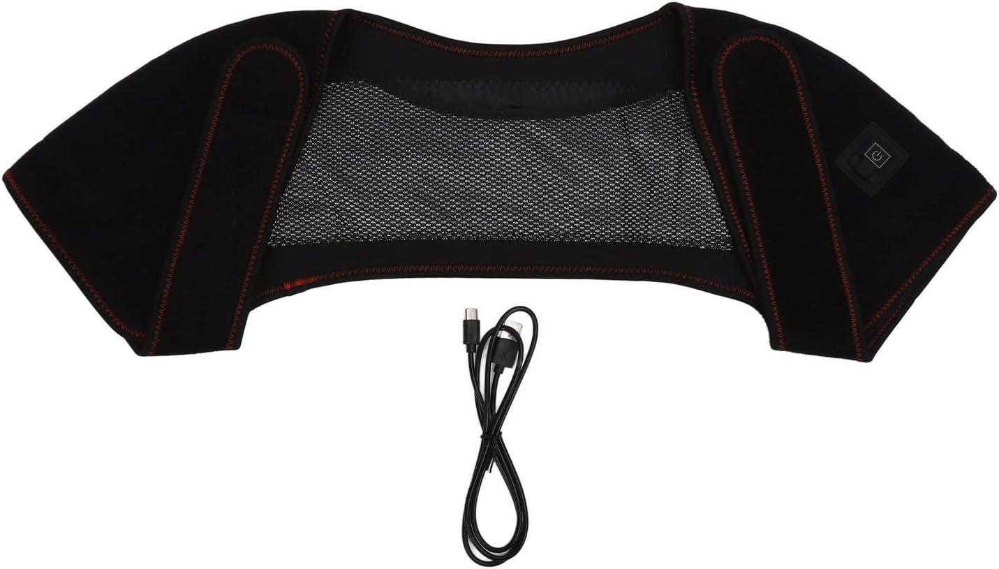 Heated Shoulder Bandage - Pain Relief & Muscle Relaxation | USB ...