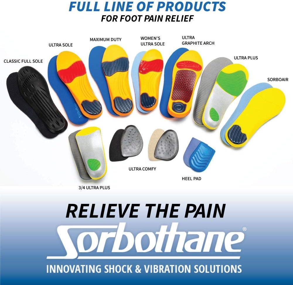 Sorbothane Ultra Sole Insole | Size W 14, M 12.5-13.5 (Metric 46-47 ...