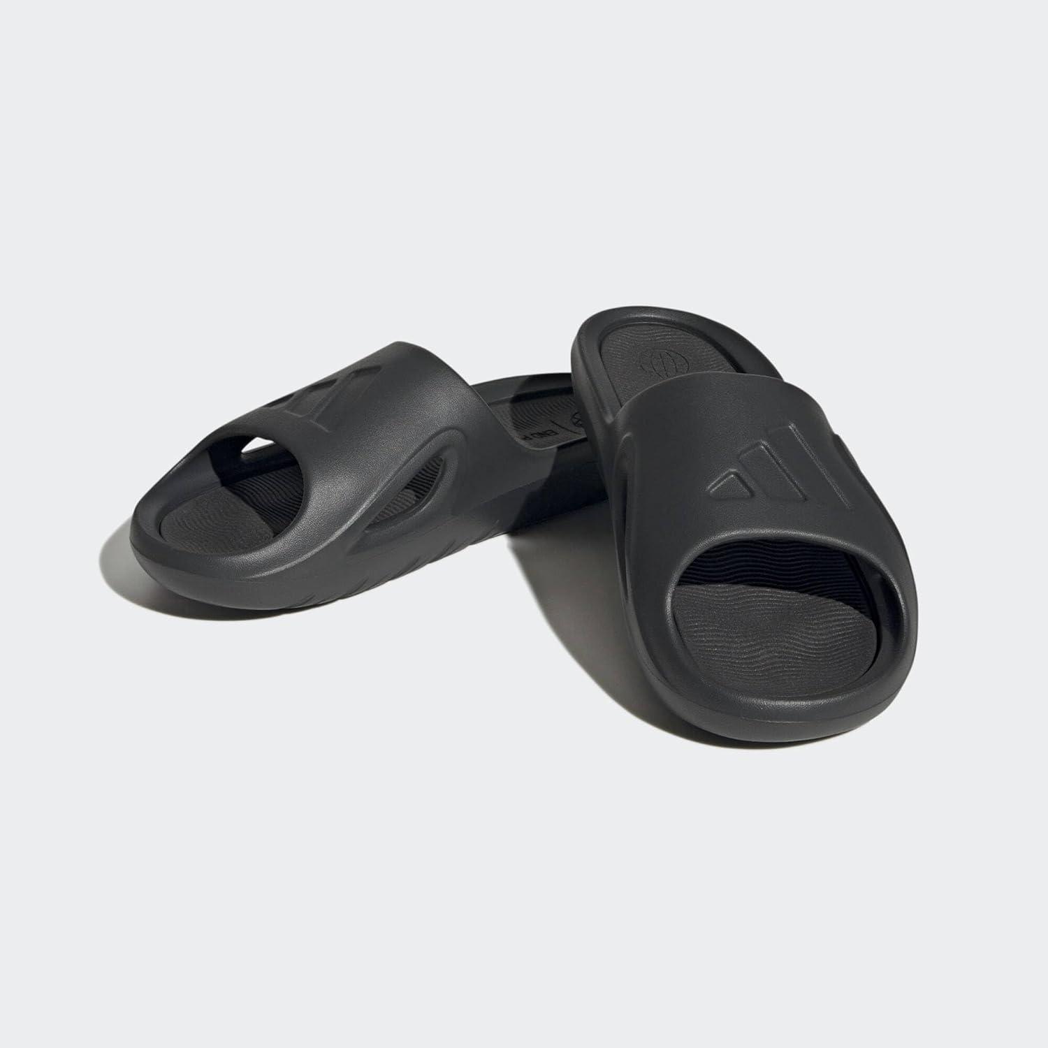 Buy adidas Unisex Adicane Slides 44 2/3 EU - Carbon/Core Black ...