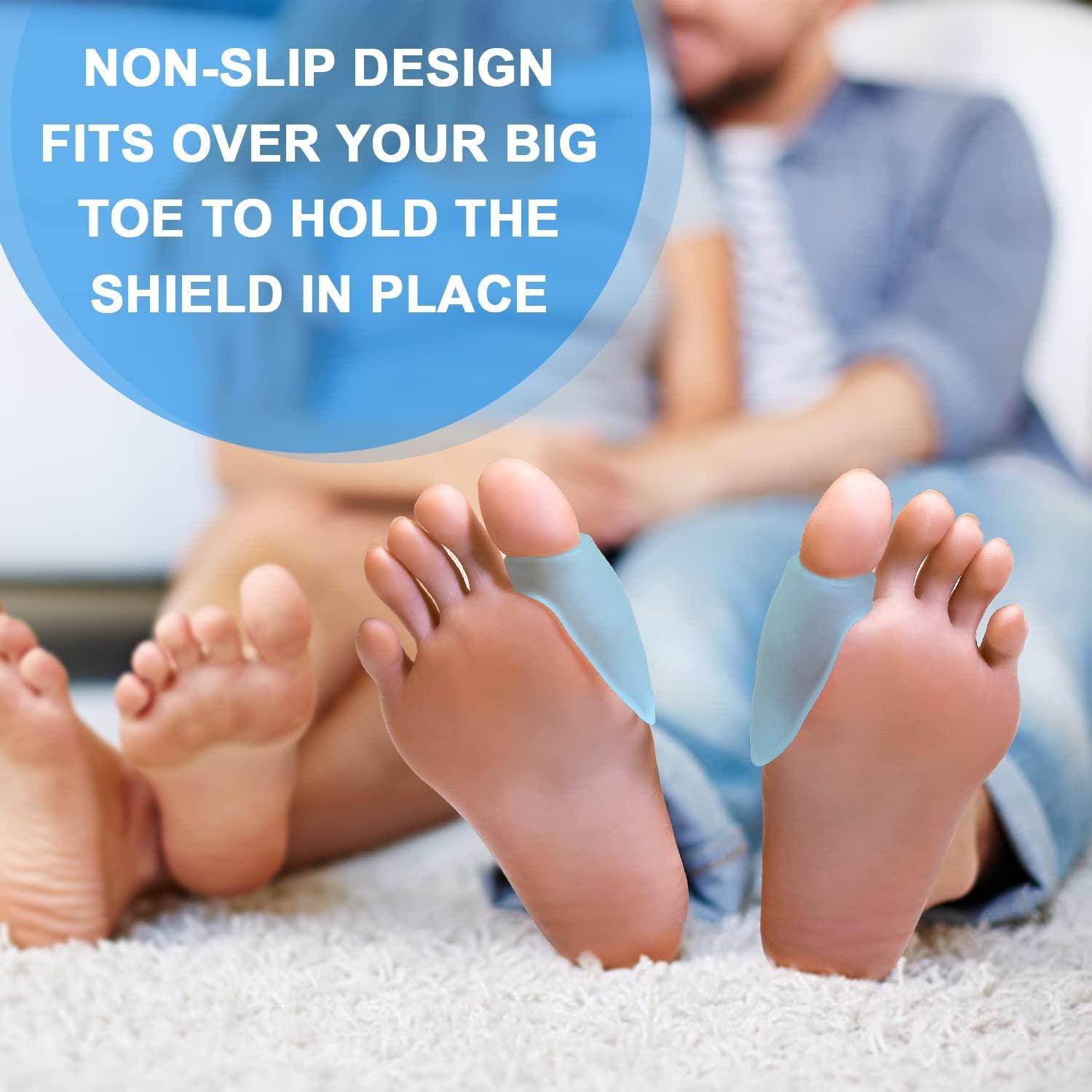 Promifun Gel Bunion Protector Shield - 12-Piece Bunion Pads for Big Toe ...