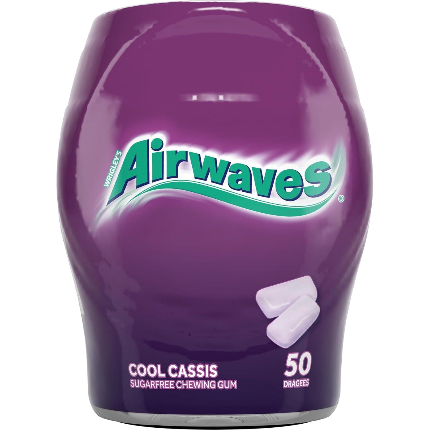Airwaves Chewing Gum | Cool Cassis | Sugar-Free | Fresh Breath | Pack ...