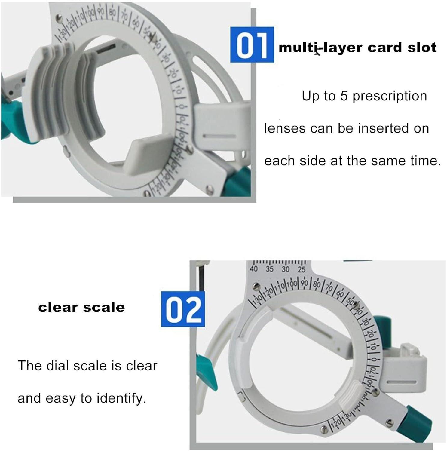 Adjustable Optical Test Lens Frame 48-80mm | Ideal for Optometry ...