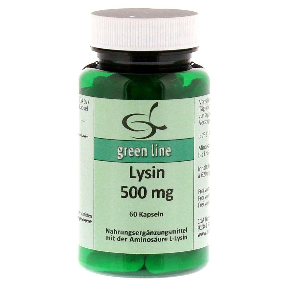 Lysine 500 mg Capsules - 60 Count for Immune Support | Buy ...