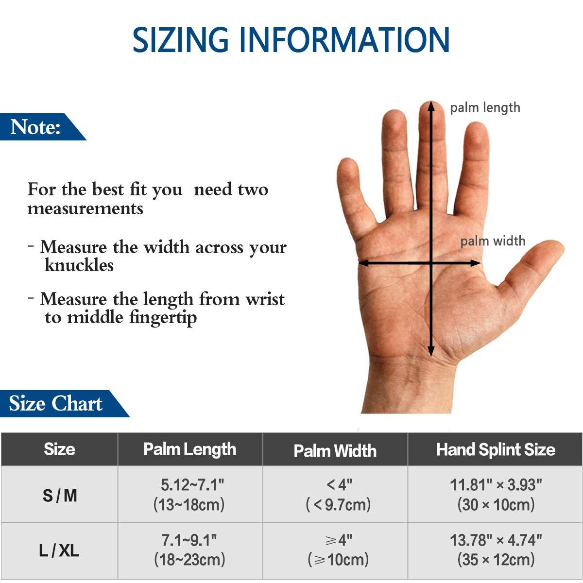 OSK Soft Functional Resting Hand Splint - Stroke Hand Brace by ...
