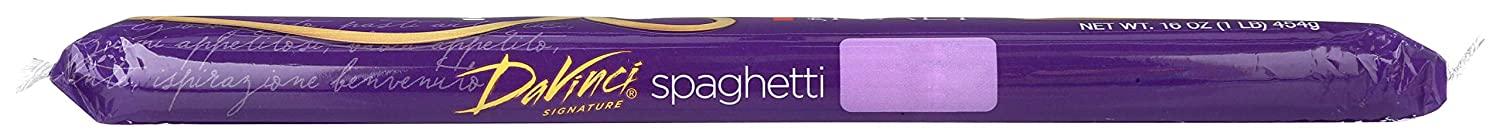 DaVinci Signature Spaghetti - 16 oz Pack (20 Count) | Premium Pasta for ...