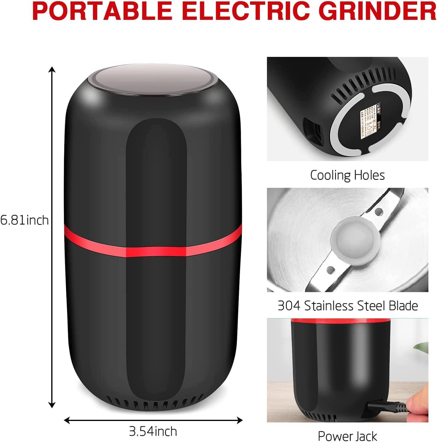 Electric Pill Crusher Grinder - Crush Medication and Vitamins to Fine ...