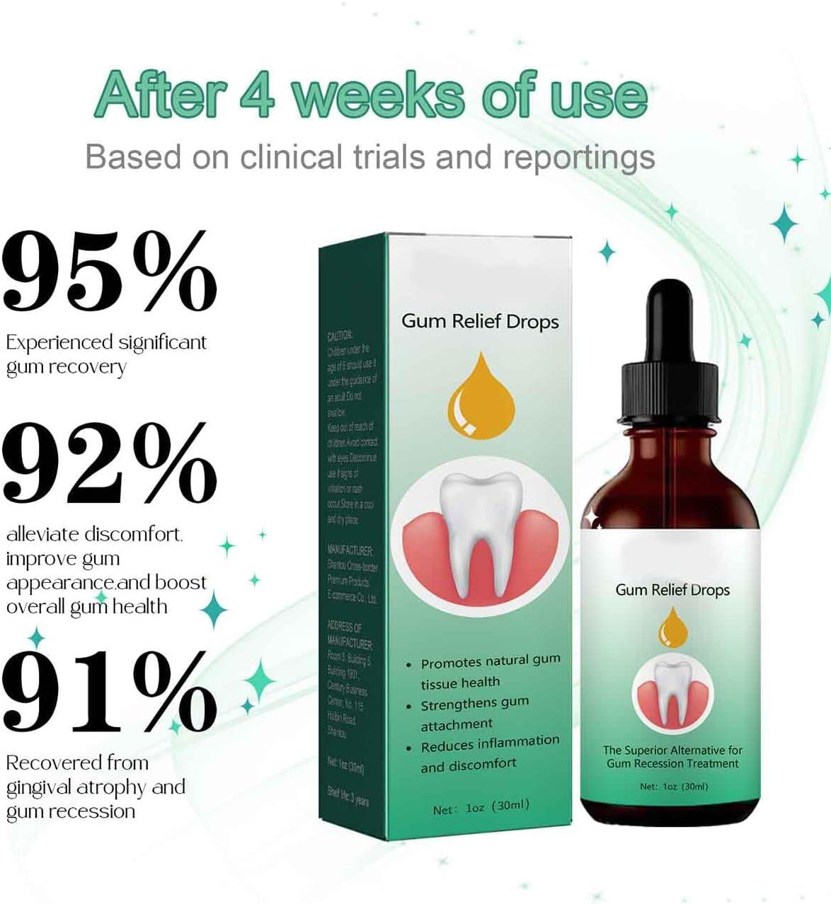 2023 New Gum Regrowth Drops - Natural Oral Care Treatment for Receding ...