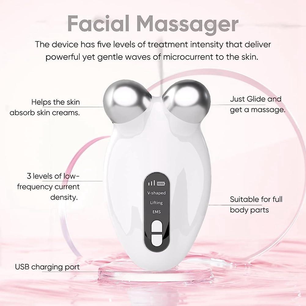 Yangmieai Microcurrent Device Lift the Face and Tighten the Skin USB ...