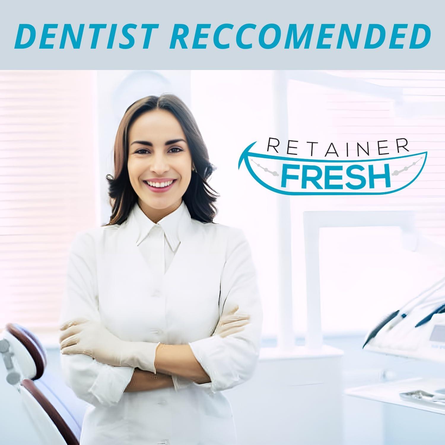 Retainer Cleaning Tablets - 120 Count for 4 Months Supply - Stain-Free ...